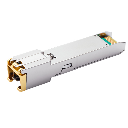 China 10/100/1000Base-t Copper SFP RJ45 transceiver module Manufacturer
