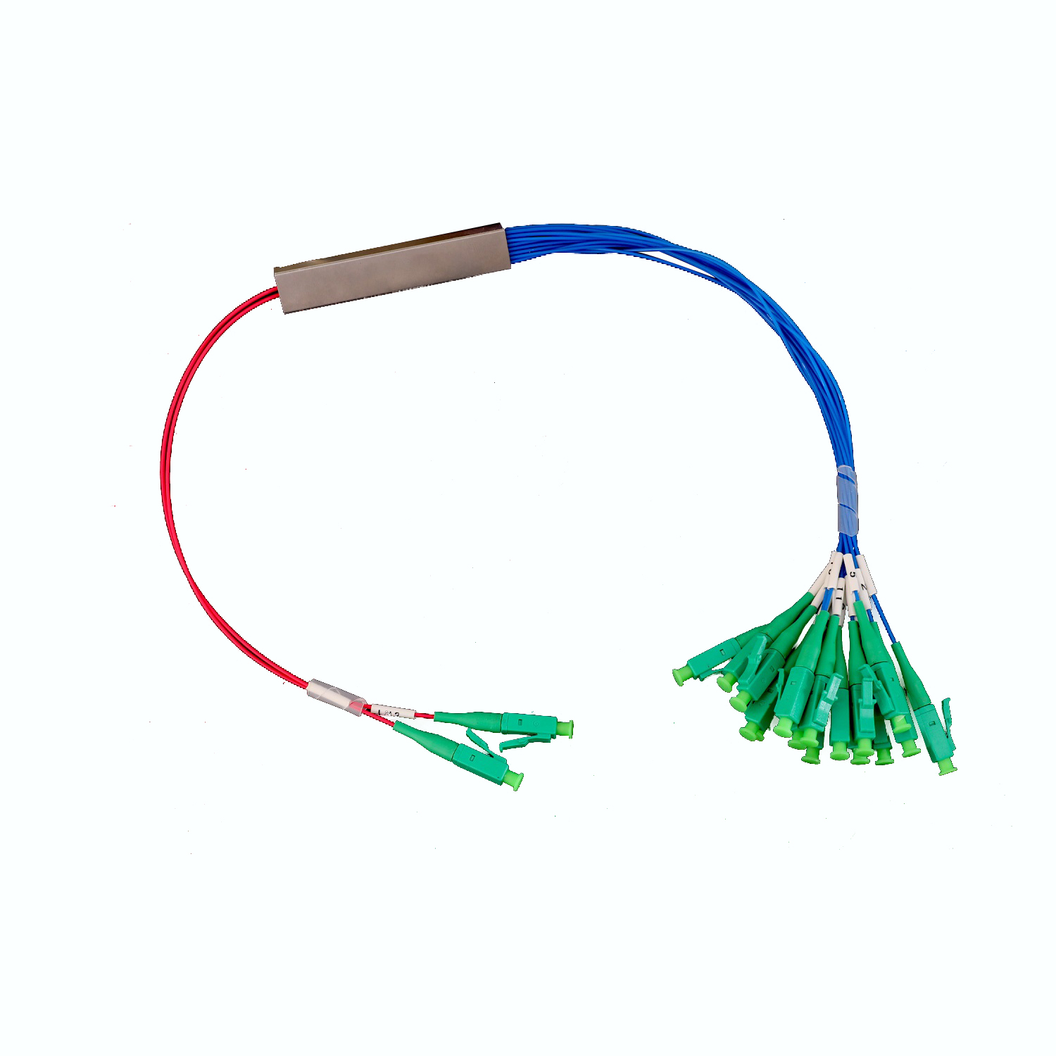 China Steel Tube Fiber PLC Splitter Manufacter Factory